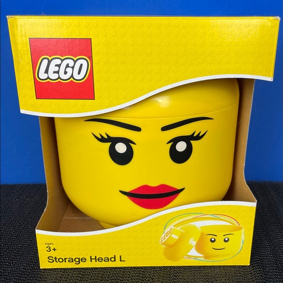 Lego | Toys | Lego Head Storage Large | Poshmark